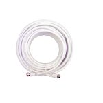 30 ft. White RG6 Low Loss Coax (F Male to F Male) | 950630 - Cellular ...