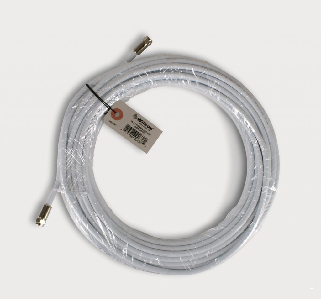 50 ft. White RG6 Low Loss Coax (F Male to F Male) | 950650 - Cellular ...
